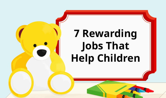 [Infographic] 7 Jobs for people who love working with kids